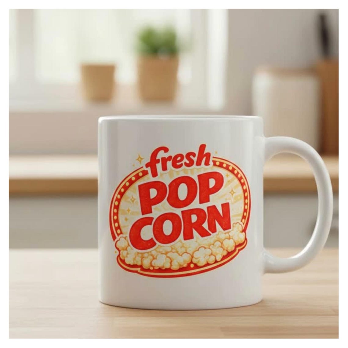 Fresh Popcorn SVG PNG | Movie Night Snack Bar Sign | Popcorn Wall Art ...