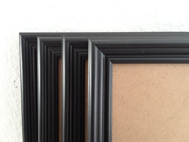 Black Picture Frame 8 X 10 Wood Photo Decoration Rustic Country ...