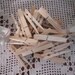 DIY Wood Clothespin 100% Natural Solid Brown Wooden Clothes Pin Craft ...