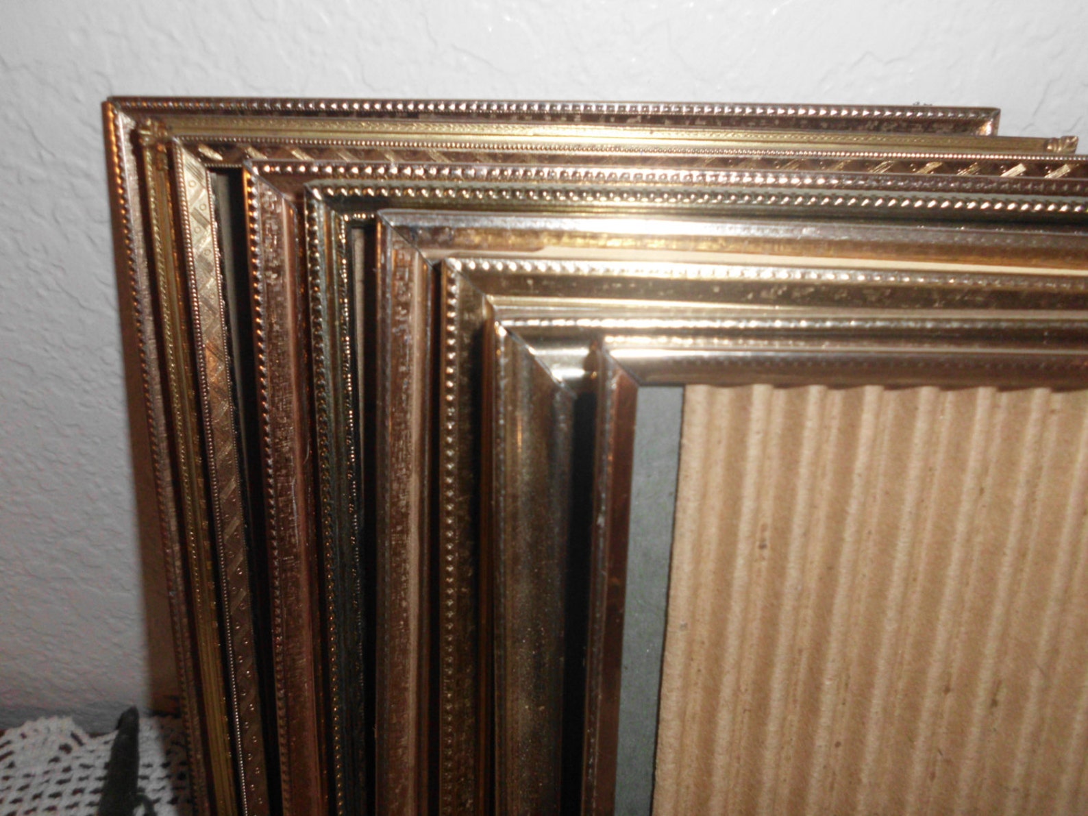 Vintage Gold Frame 8 X 10 Rustic Hollywood Regency Paris | Etsy