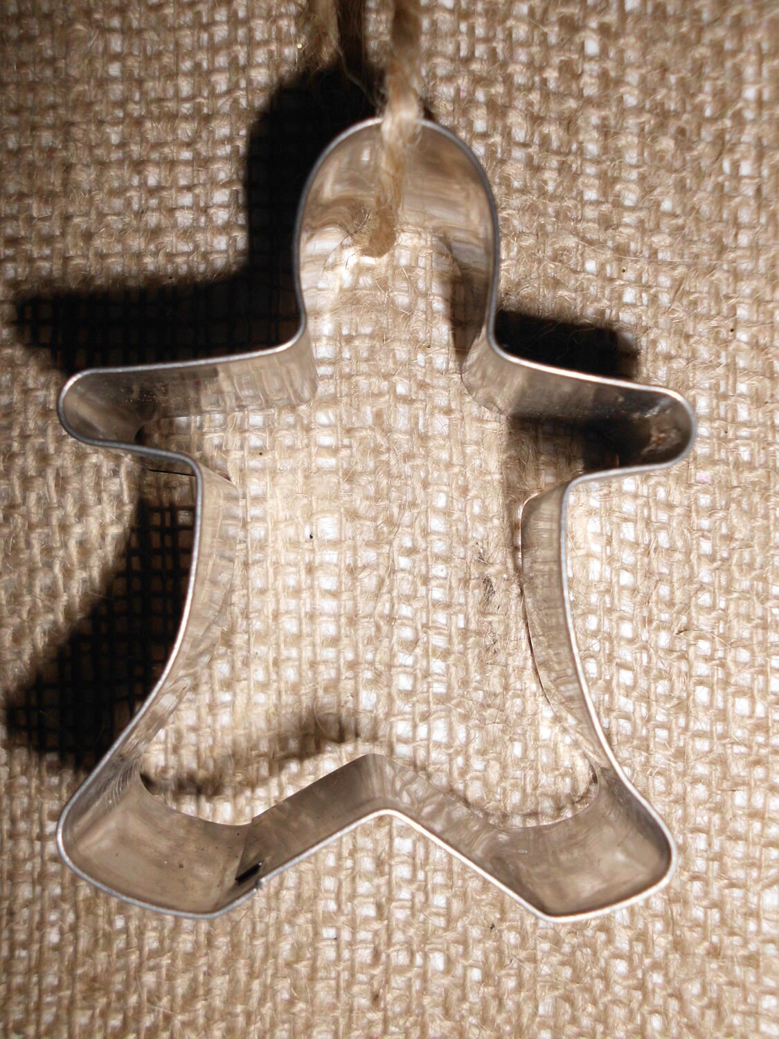 Vintage Metal Gingerbread Man Christmas Tree Cookie Cutter - Etsy