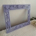 Iris Lavender Purple Grape Picture Frame Upcycled Vintage - Etsy