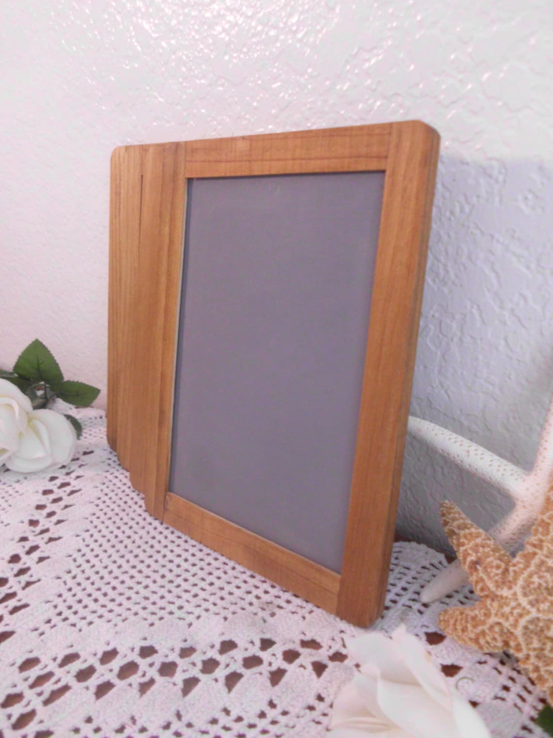 Wedding Chalkboard Table Number Sign Rustic Wood Blackboard Reception ...