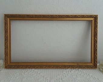Large Gold Picture Frame - Etsy
