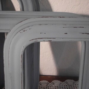 Blue Grey Picture Frame Set Beach Cottage Coastal Seaside California ...