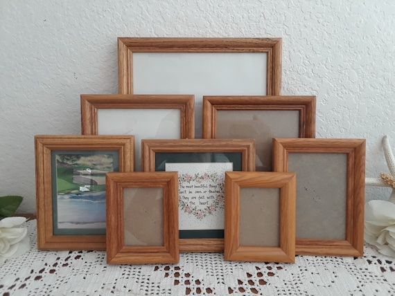 Vintage Wooden Picture Frames