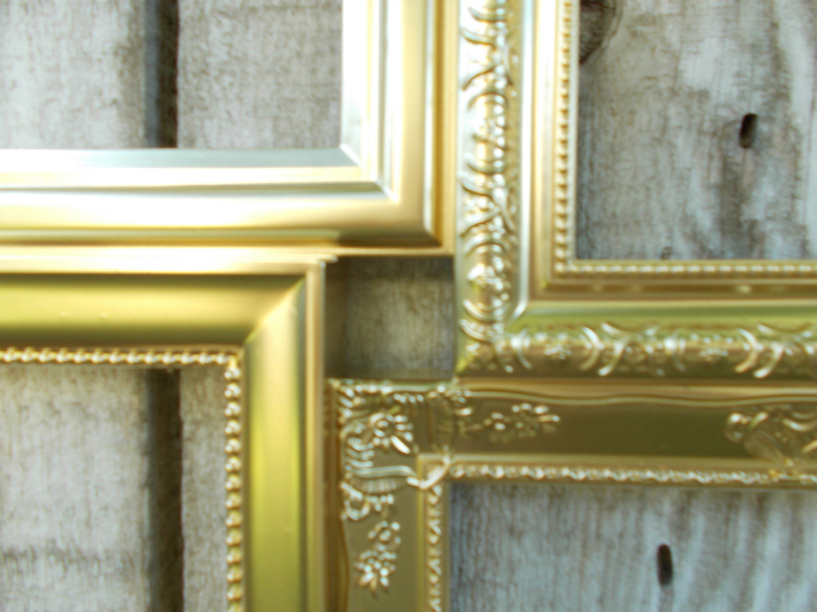 Gold Wedding Seating Chart Collage Frame Spring Summer Fall Winter ...