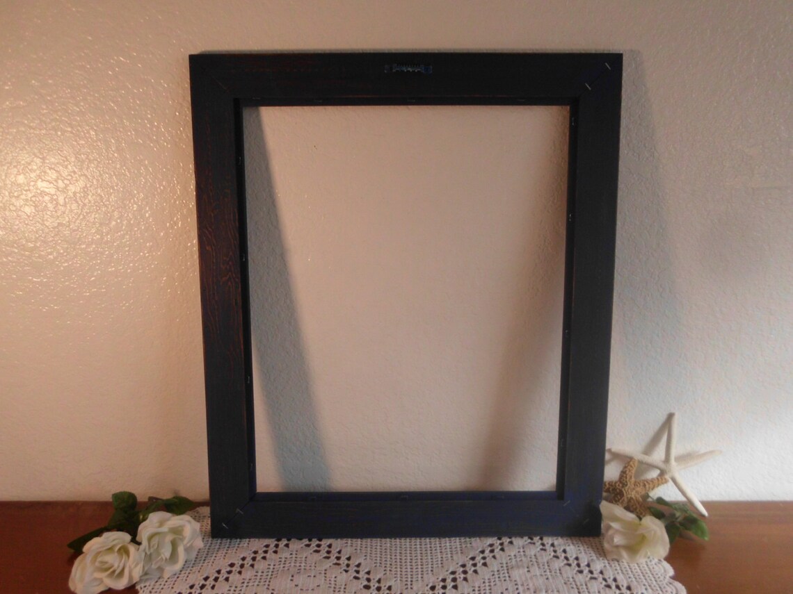 Navy Blue Picture Frame 16 X 20 Rustic Shabby Chic Distressed Nautical ...