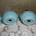 Beautiful Adorable Aqua Turquoise Blue Tropical Kissing Fish Ceramic ...