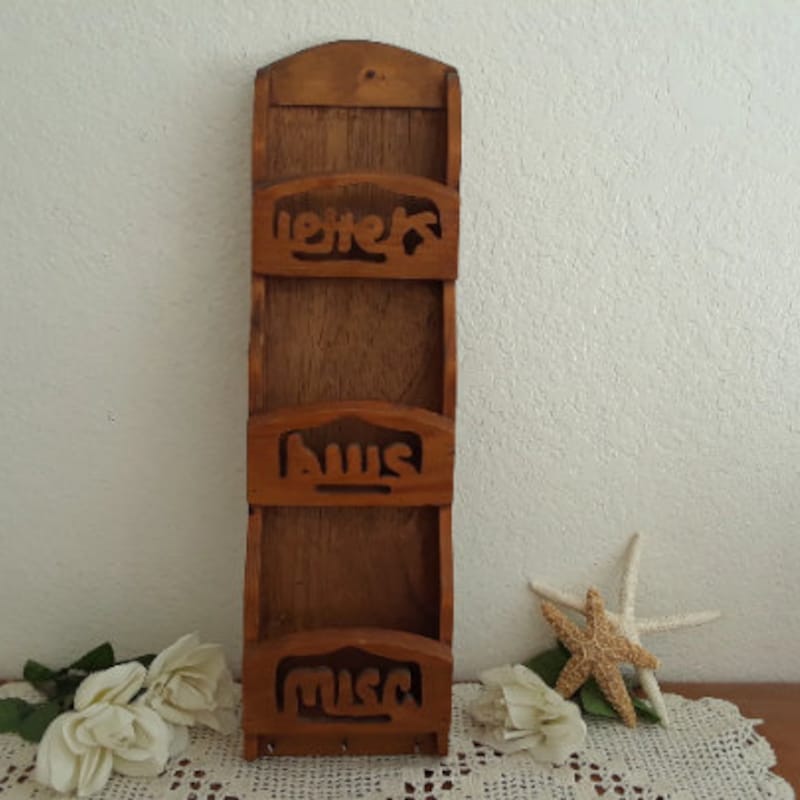 Hanging Letter Rack - Etsy
