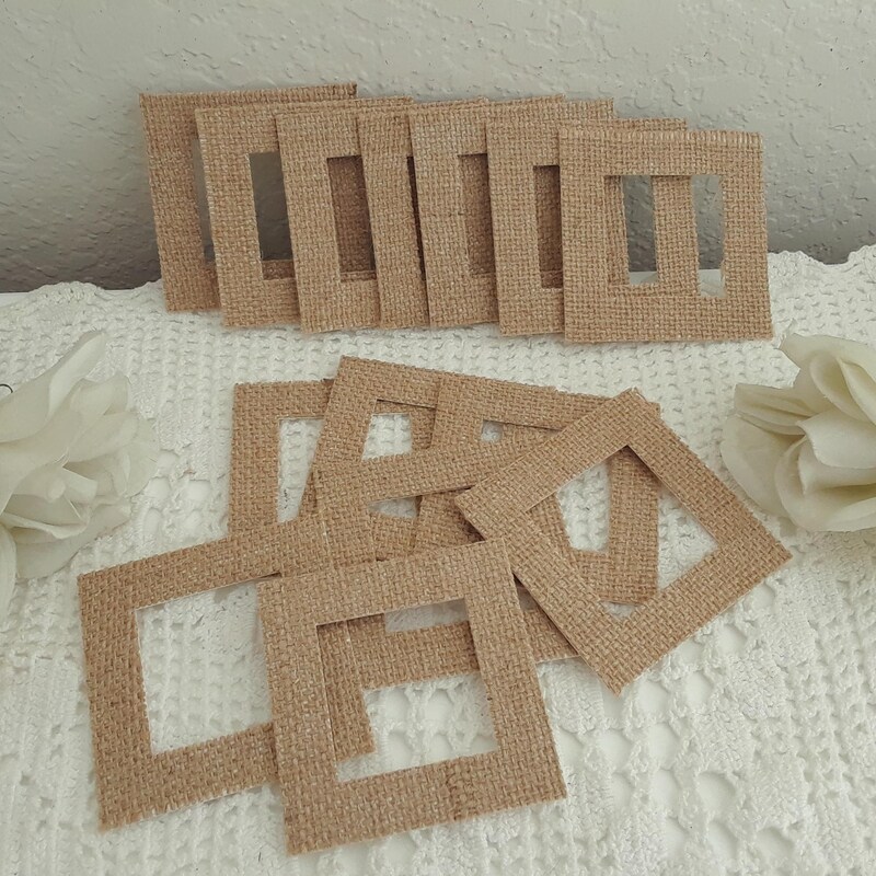 Burlap Frame - Etsy