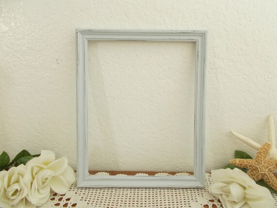 Light Gray Wood Picture Frame 8 X 10 Grey Photo Decoration | Etsy
