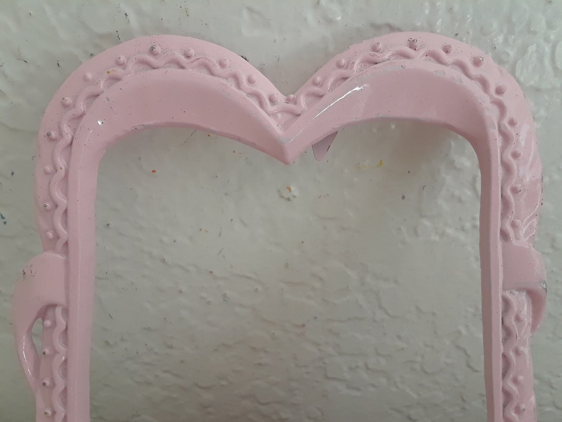 Pink Shabby Chic Ballet Slipper Picture Frame Upcycled Vintage - Etsy