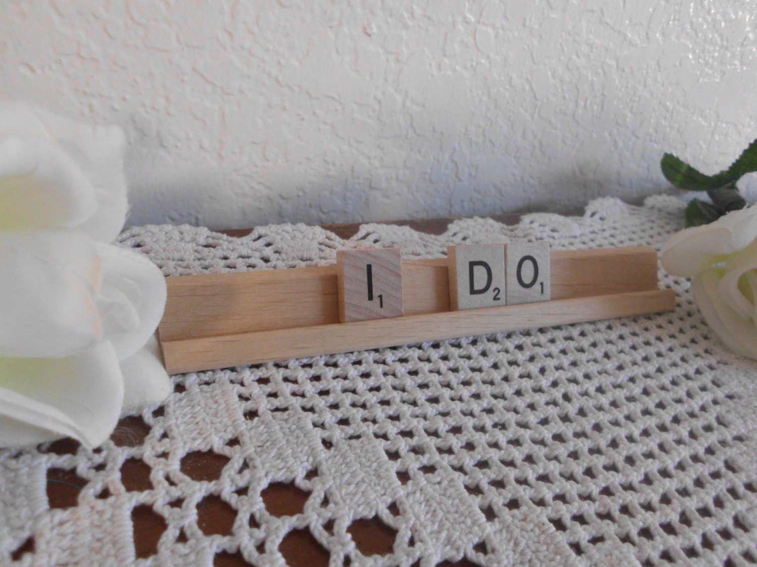 Wedding Cake Topper I Do Scrabble Library Theme Reception | Etsy