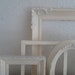 Antique off White Picture Frame Set up Cycled Vintage Photo - Etsy