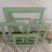 Light Green Frame Set Rustic Shabby Chic Distressed up Cycled Vintage ...