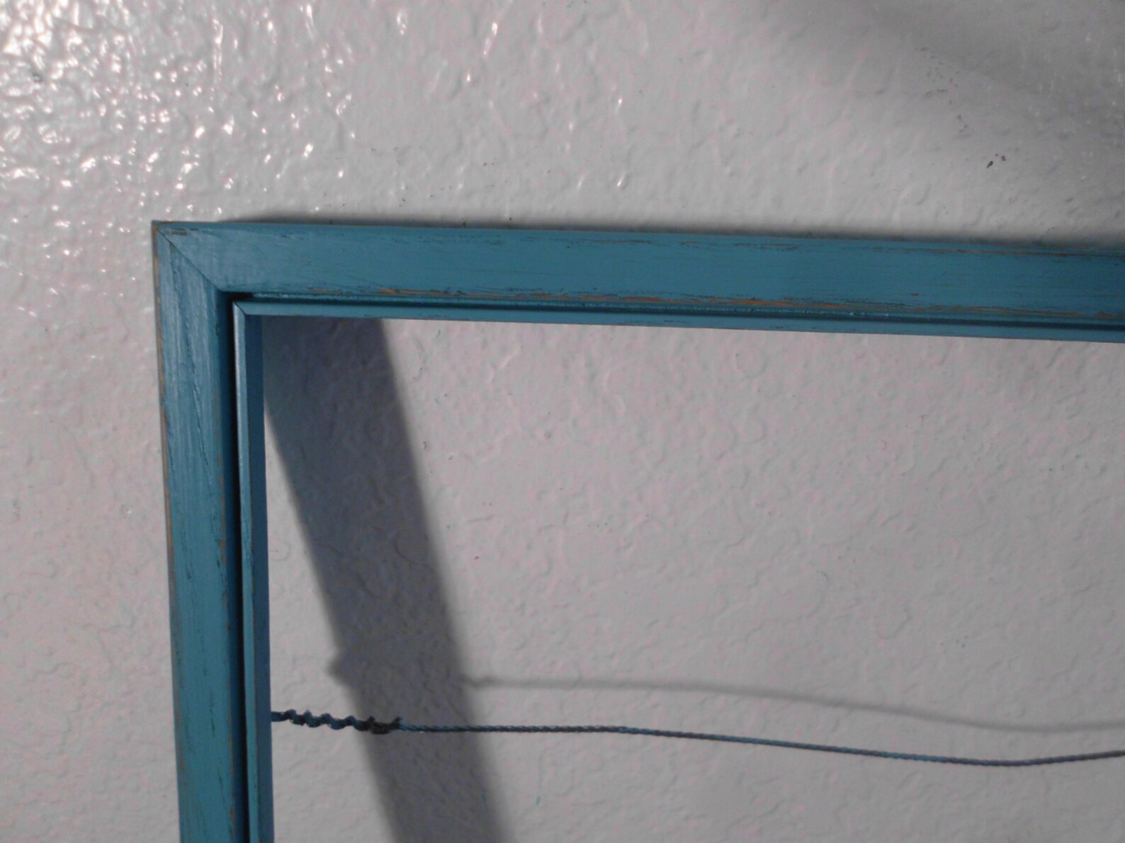 Aqua Turquoise Blue Frame 12 X 14 Shabby Chic Picture Photo Beach ...