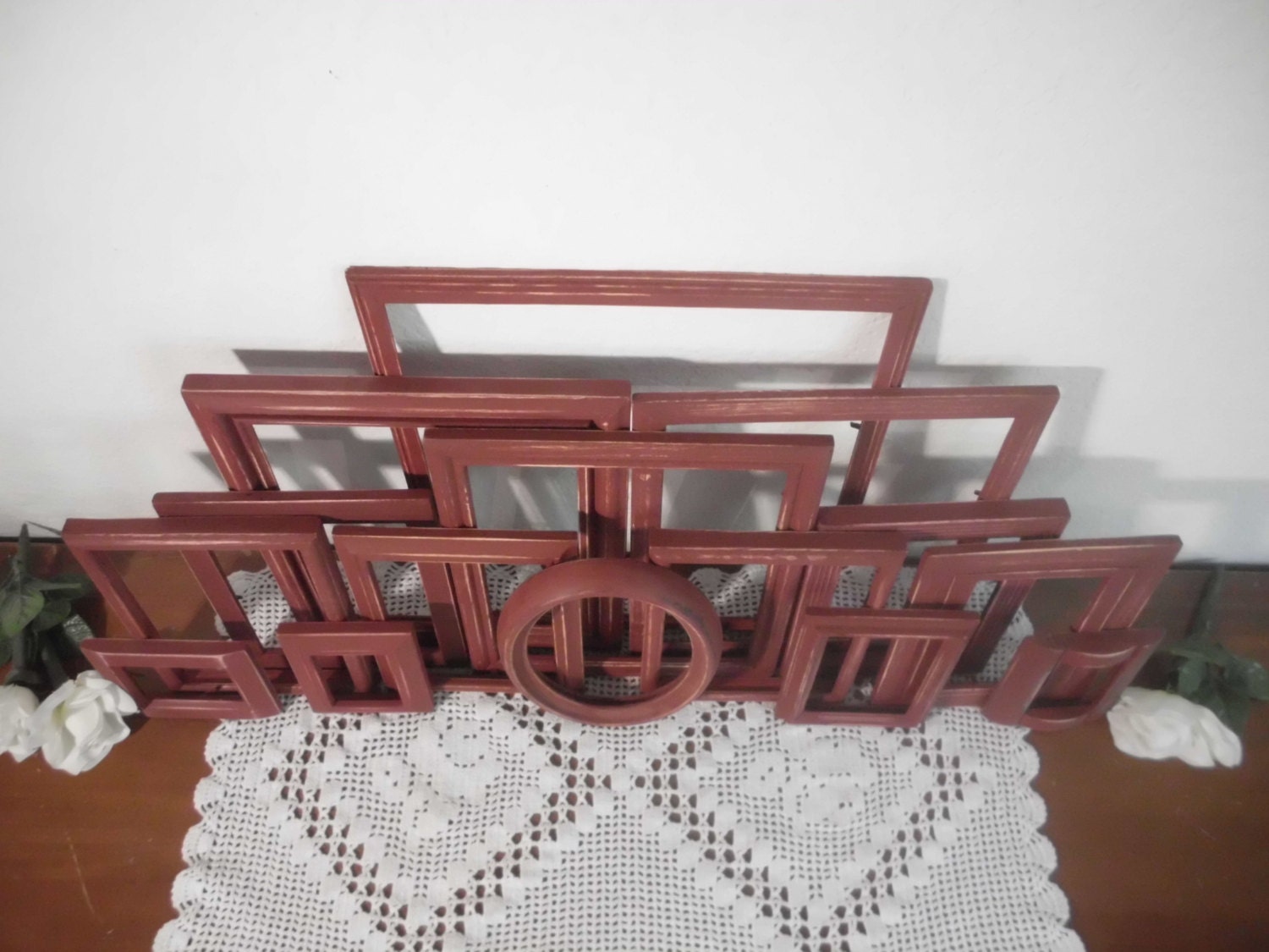 Barn Red Frame Set Large Instant Collection Rustic Shabby Chic | Etsy