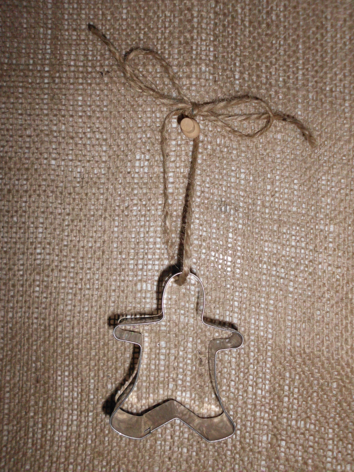 Vintage Metal Gingerbread Man Christmas Tree Cookie Cutter - Etsy