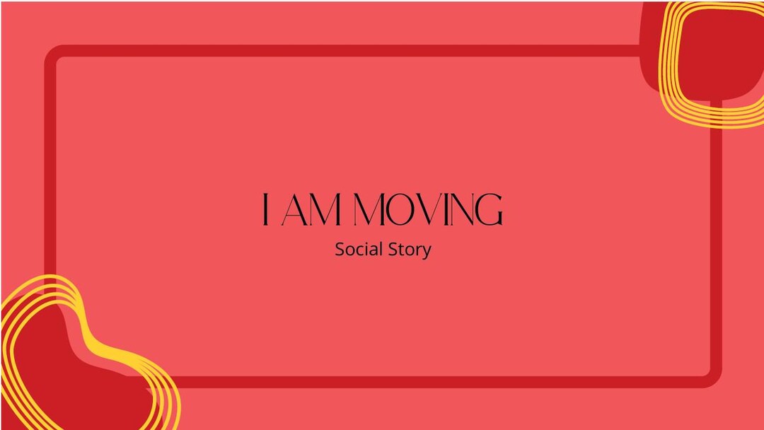 I Am Moving Social Story - Etsy