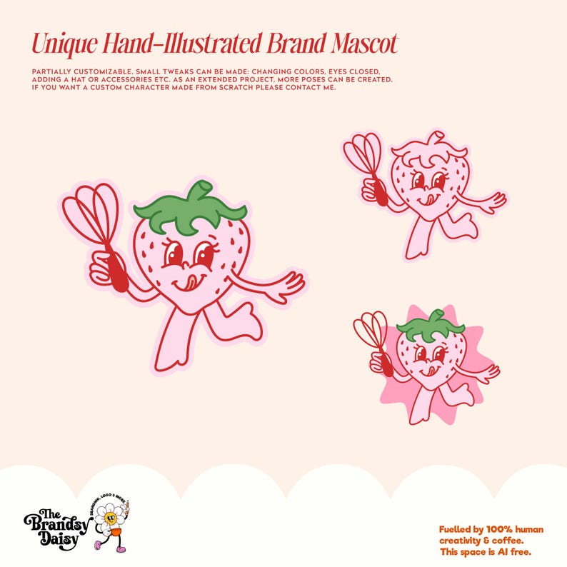 Custom Bakery Logo Brand Kit: Logo, Submarks, Mascot, Color Palette ...