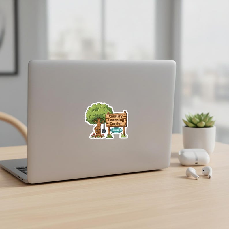 Quality Learning Center Meme Sticker, Funny Daycare Learning Fraud Joke ...