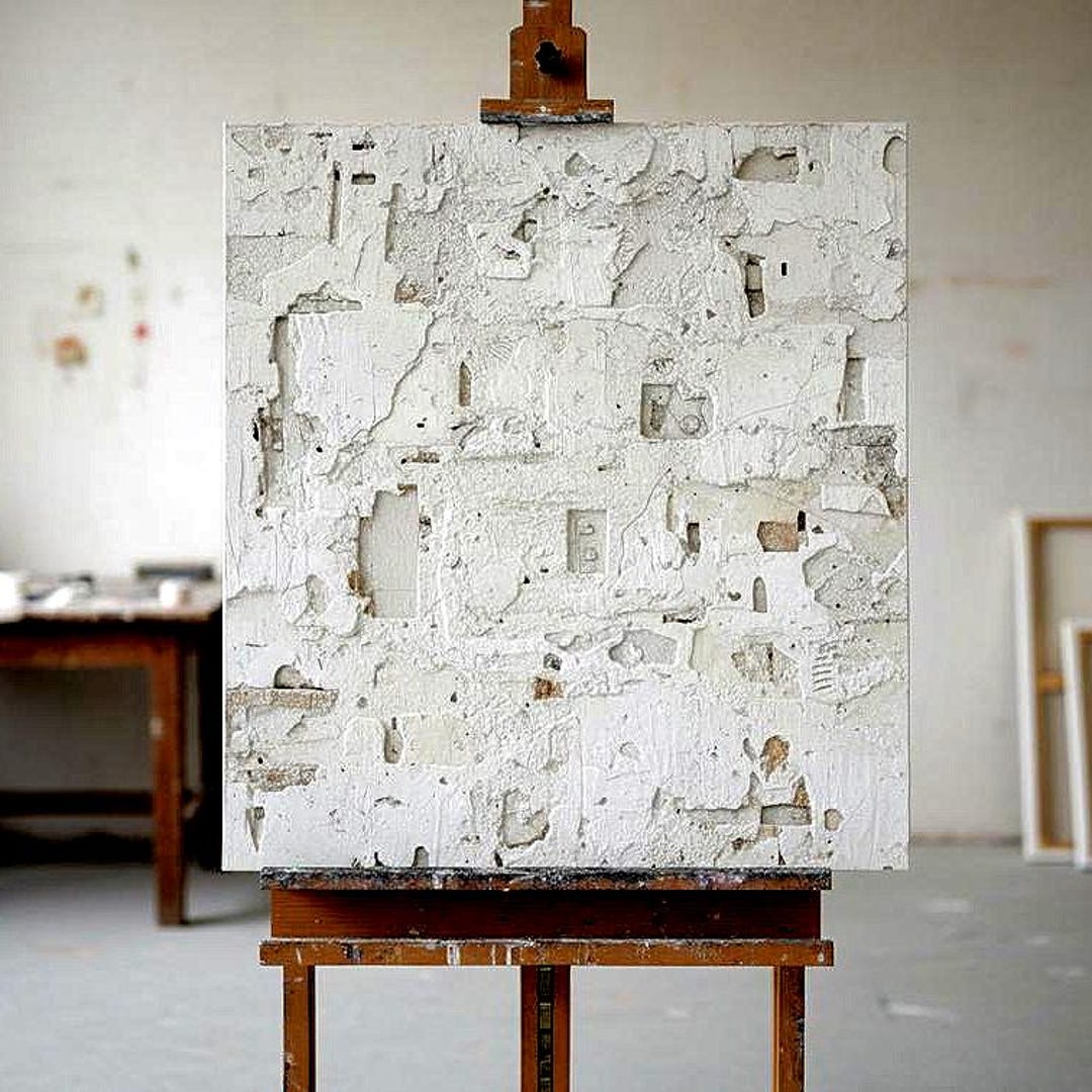 Residual Field — Institutional Minimalist Abstract Artwork, Lee Ufan ...