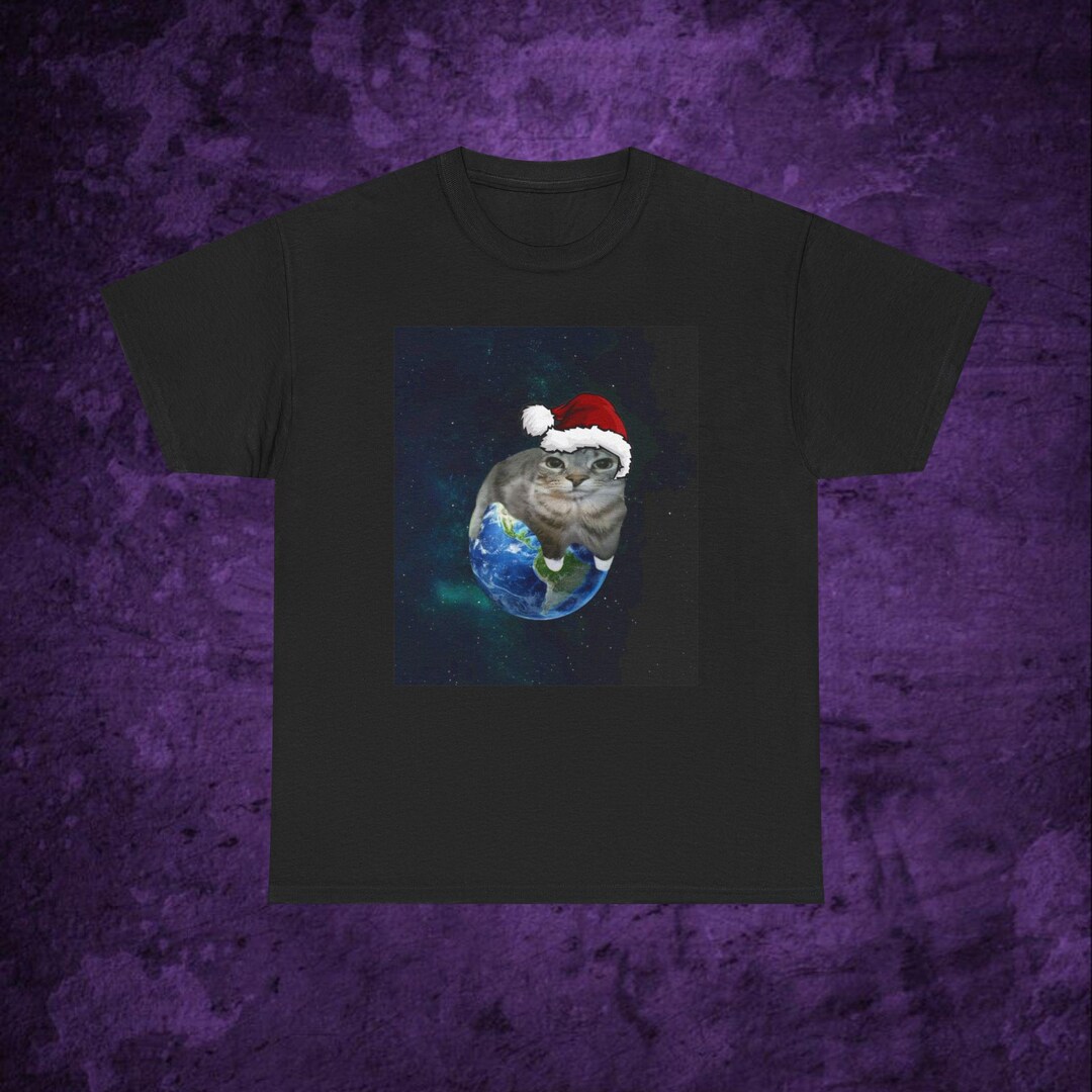 Funny Gen Z Zazu Cat Meme Brainrot Christmas Memes T-shirt | Christmas ...