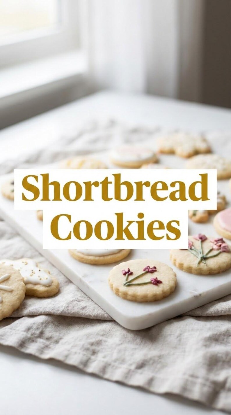 EASY RECIPE for Shortbread Cookies: Classic Buttery & Crumbly Scottish ...