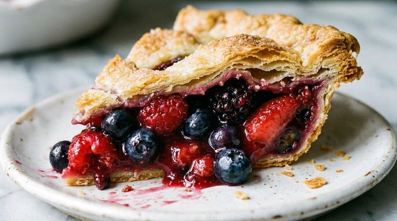 EASY RECIPE for Mixed Berry Pie: Perfect Lattice Crust & Juicy Filling ...