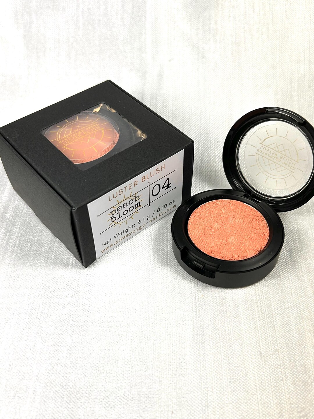 Luster Mineral Pressed Blush (5 Shades) | Natural Shimmer Cheek Color ...