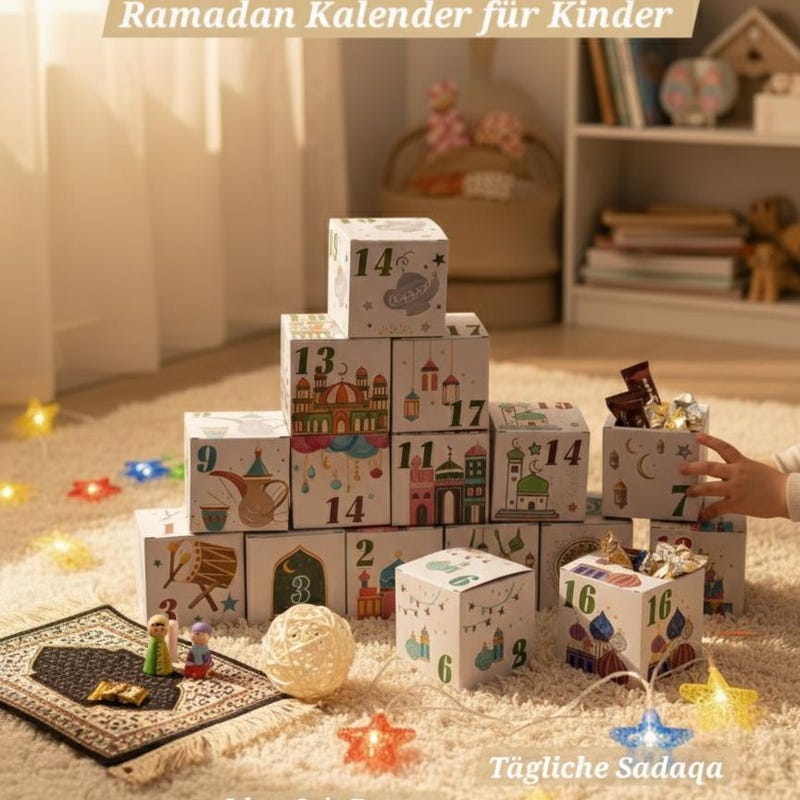 Ramadankalender zum befüllen - Etsy.de