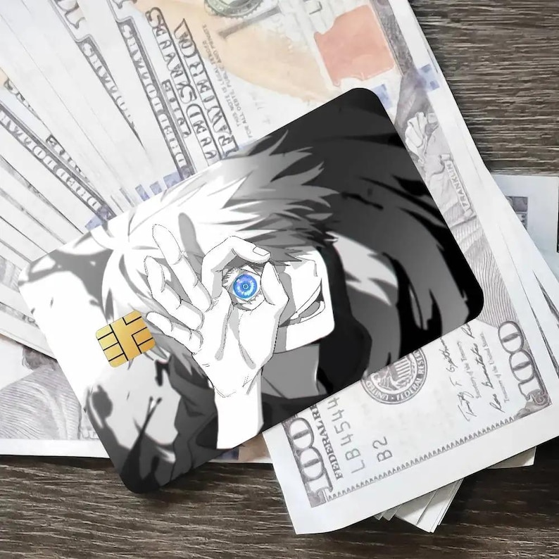 Anime Credit Card Skin | GET 4 FREE | Jujutsu Kaisen | JJK Debit Card ...