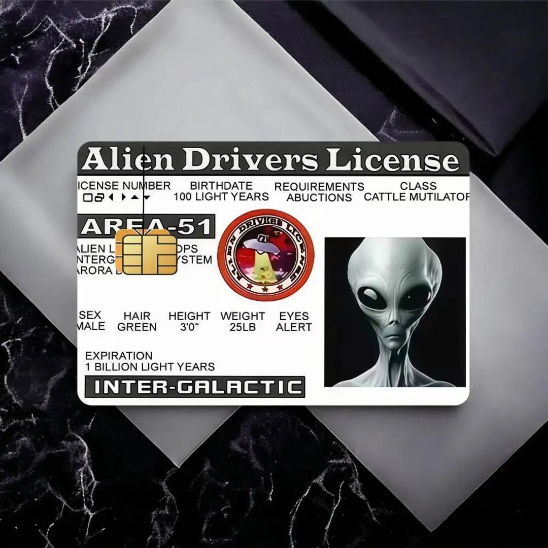Funny Credit Card Skin | FREE SHIPPING | Debit Card Skins Grey Alien ...