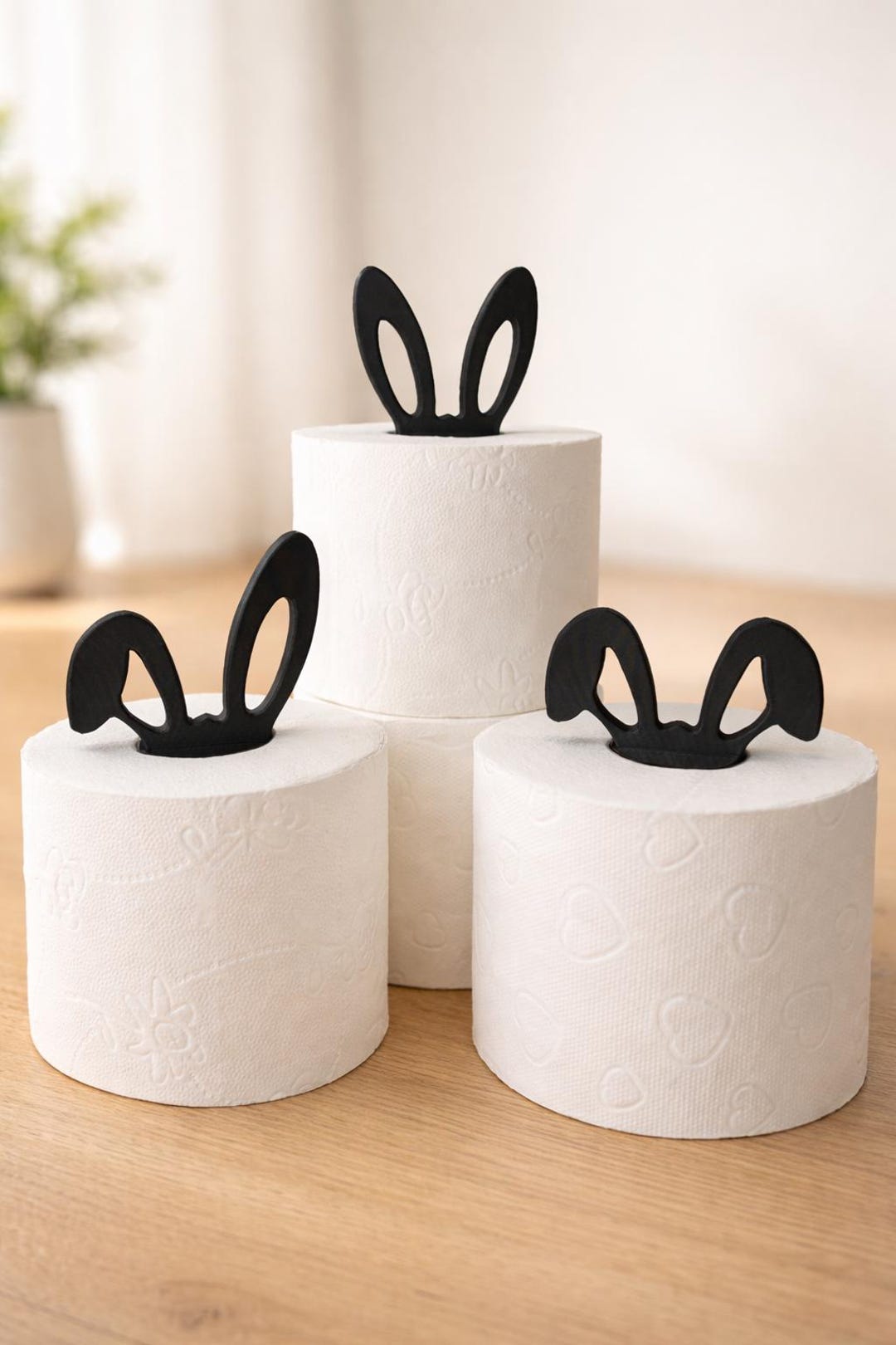 Easter Bunny Ear Decorations for Toilet Paper Rolls | 3D Printed ...
