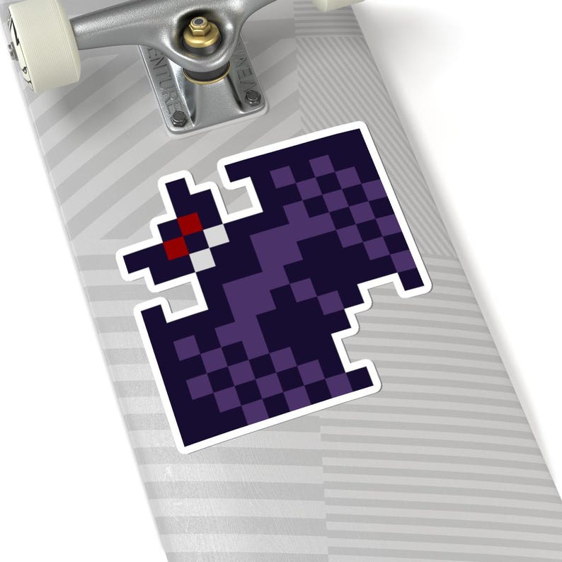 Pixel Art Bat Sticker | Retro 8-bit Vinyl Decal - Etsy