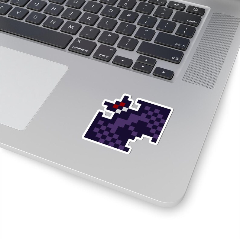 Pixel Art Bat Sticker | Retro 8-bit Vinyl Decal - Etsy
