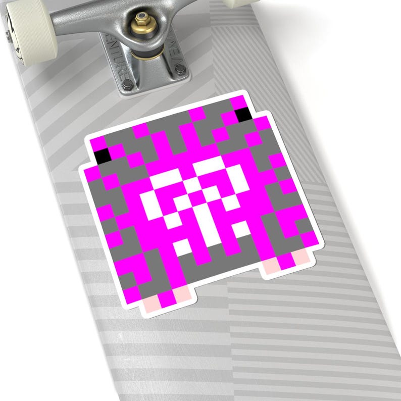 Pixel Art Mole Sticker | Retro 8-bit Vinyl Decal - Etsy