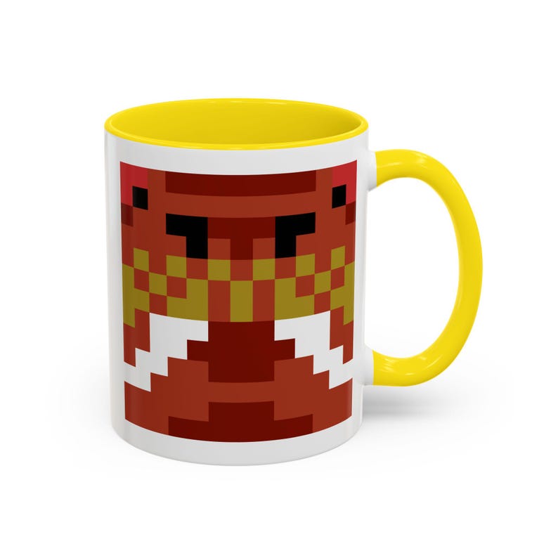 Pixel Art Walrus Ceramic Mug | 8-bit Retro Design - Etsy