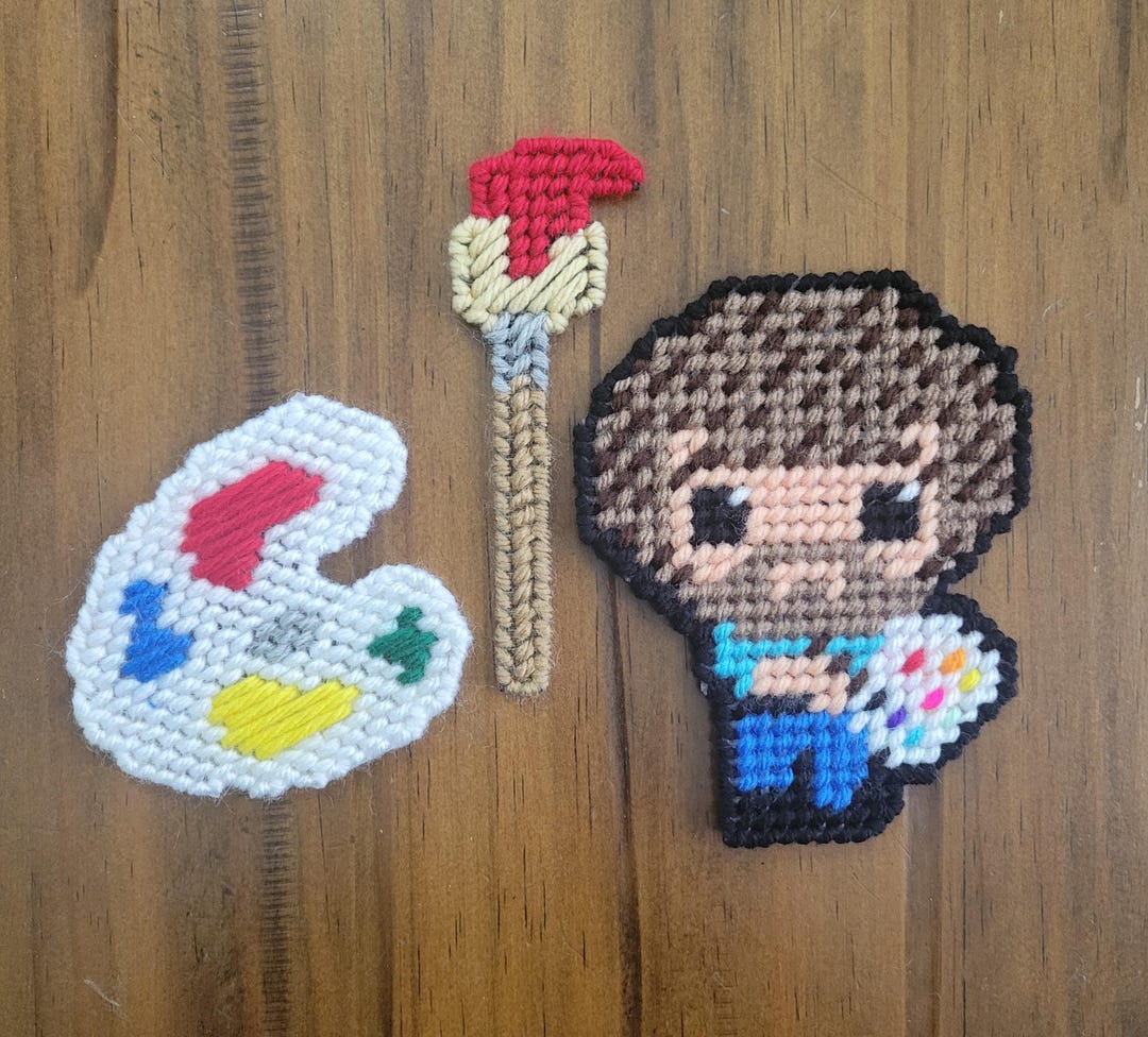 Bob Ross Magnet Set - Etsy