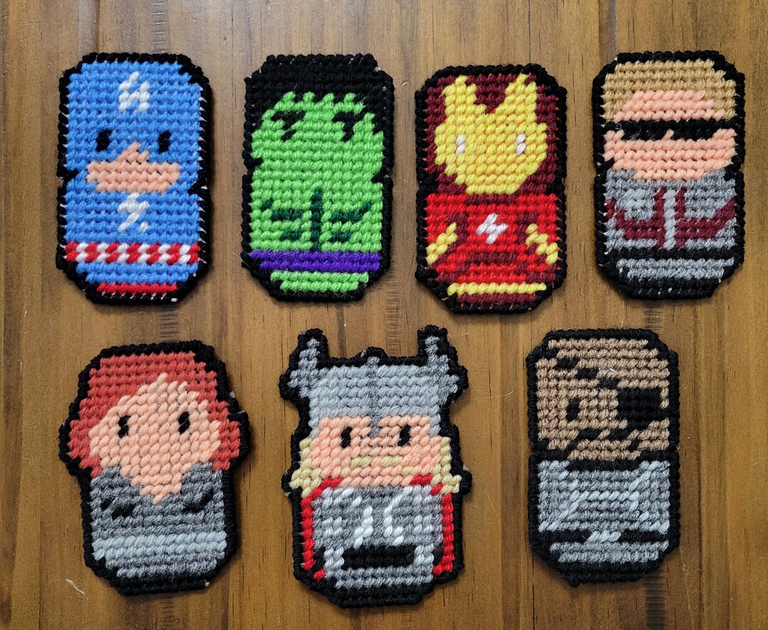 Avengers Magnet Set - Etsy