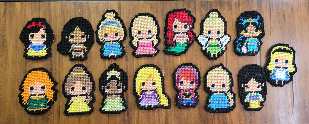 Princess 15 Piece Magnet Set - Etsy
