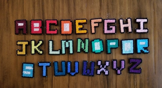 ABC Fridge Magnets - Etsy