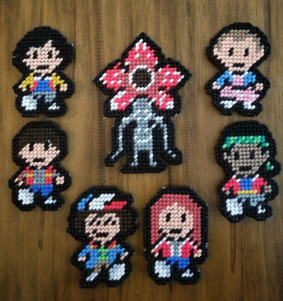 Stranger Things Magnet Set | Etsy