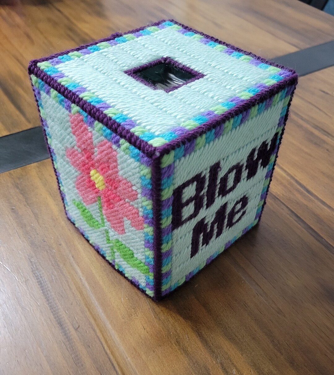 Blow Me Tissue Box Cover - Etsy