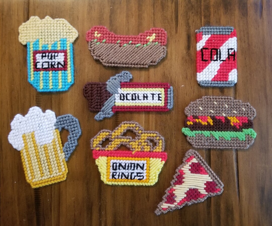 Food Magnet Set - Etsy