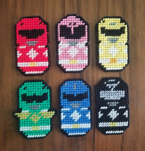 Power Rangers Magnet Set | Etsy