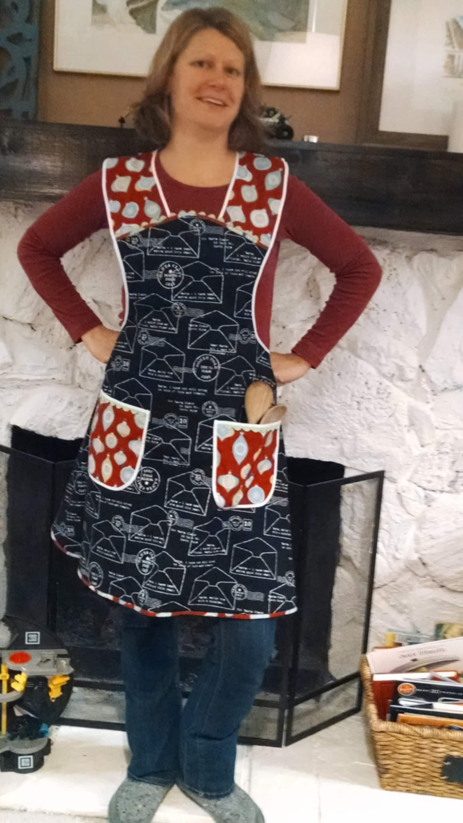 Women Apron Letter Aprons Aprons Holiday Apron | Etsy