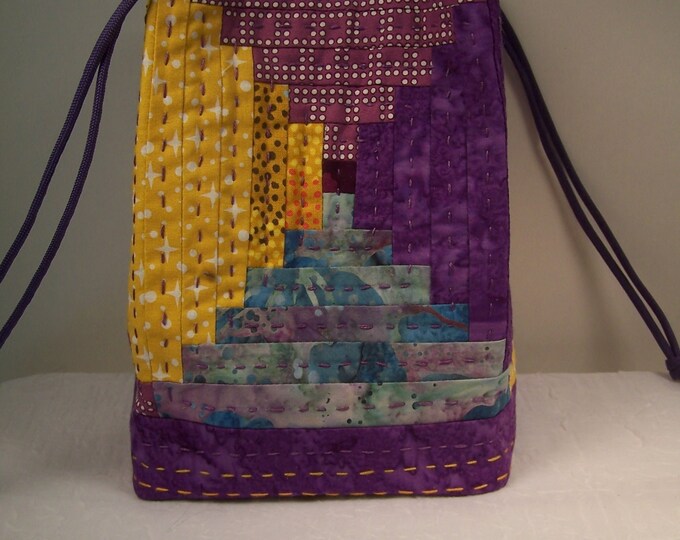 Rice Bag, Court House Steps, Japanese Rice Pouch, Komebukuro, Project ...