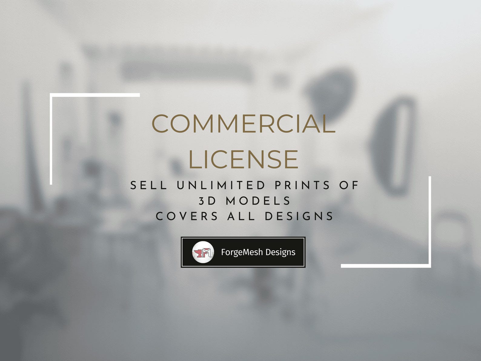 Commercial License for STL Files - Etsy